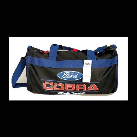 Ford | Bags | Ford Cobra Shelby Racing Duffel Bag Shoulder Luggage ...